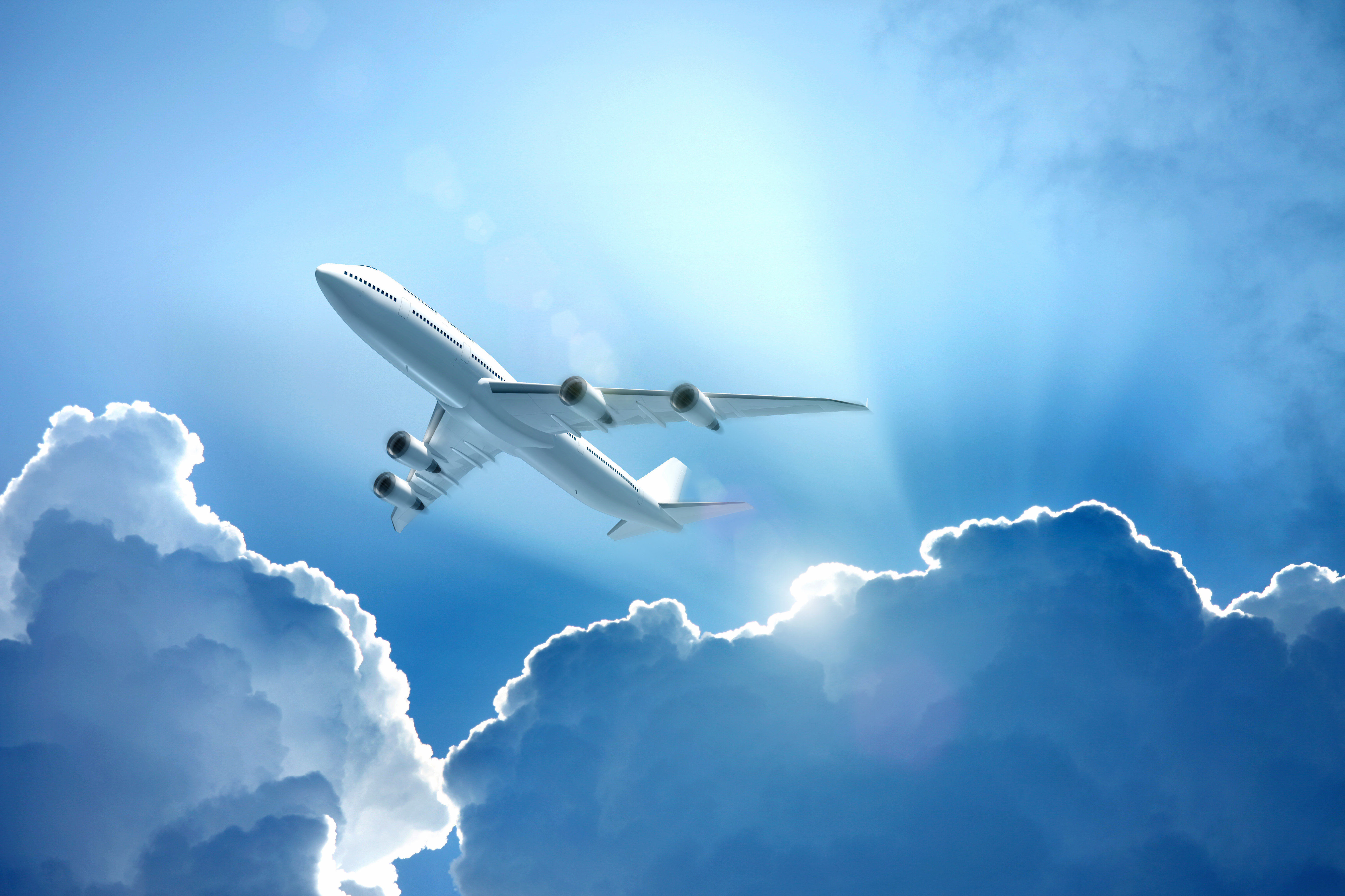 Ebern Designs Avion à jet blanc par Maxip Photo - Wayfair Canada