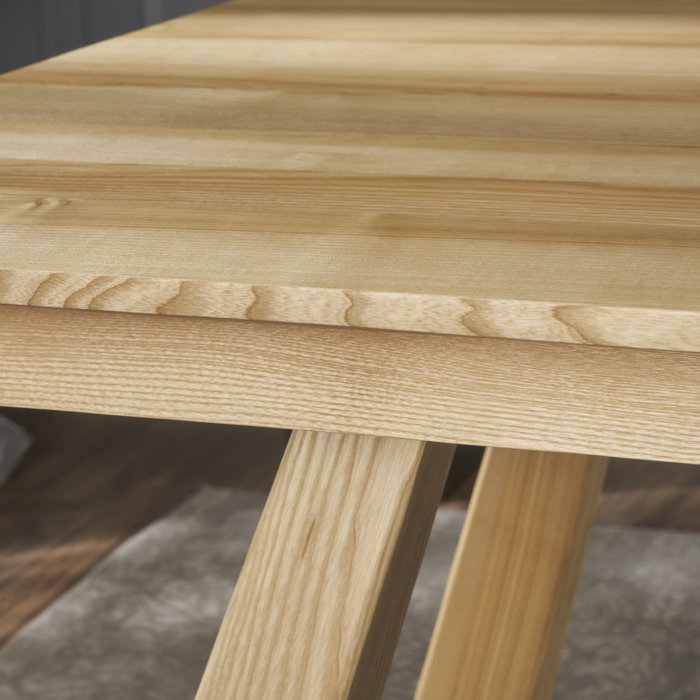 Union Rustic Meixell Solid Wood Dining Table | Wayfair