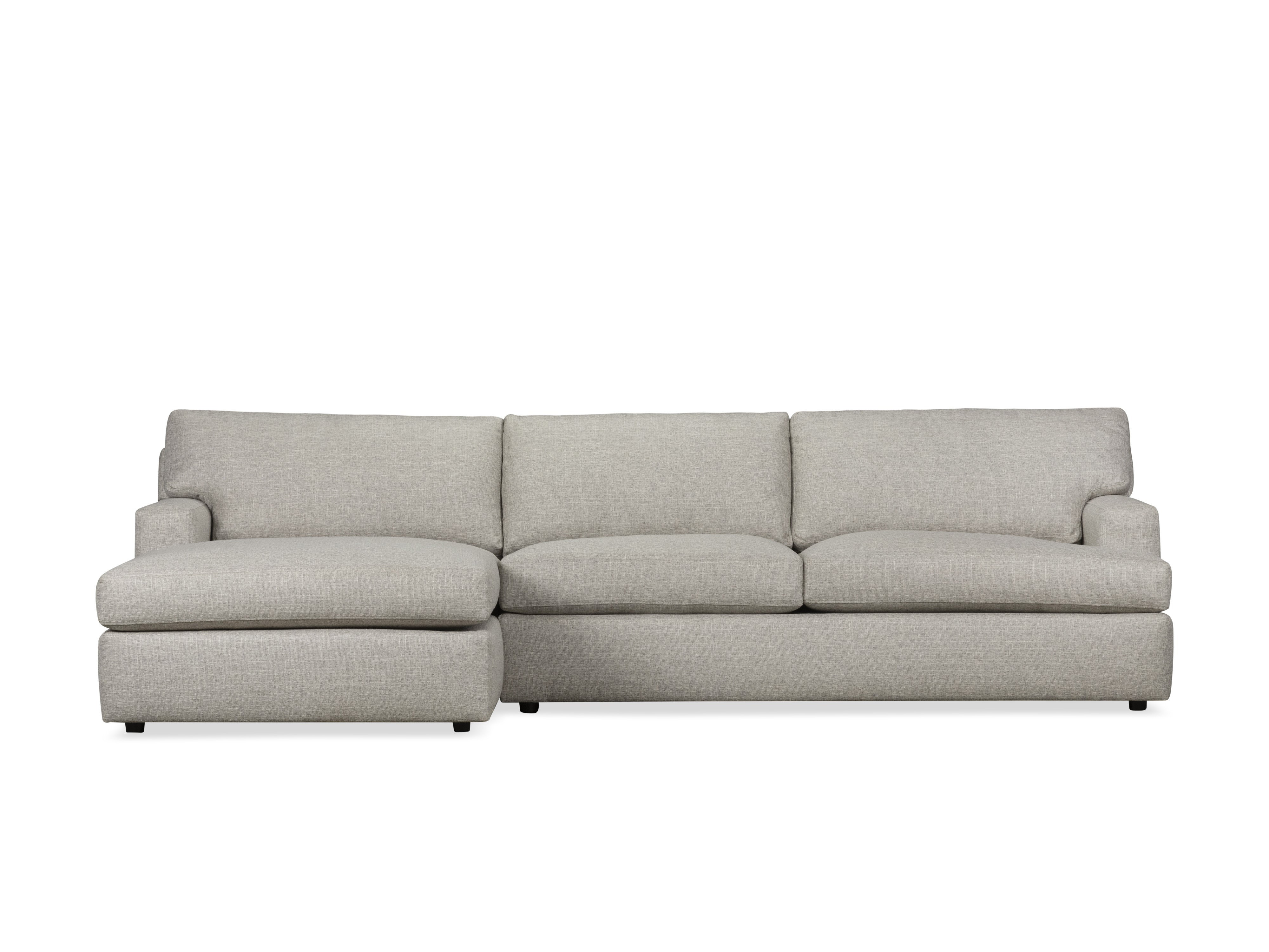 AllModern Cleo 2-Piece Upholstered Sectional | Wayfair