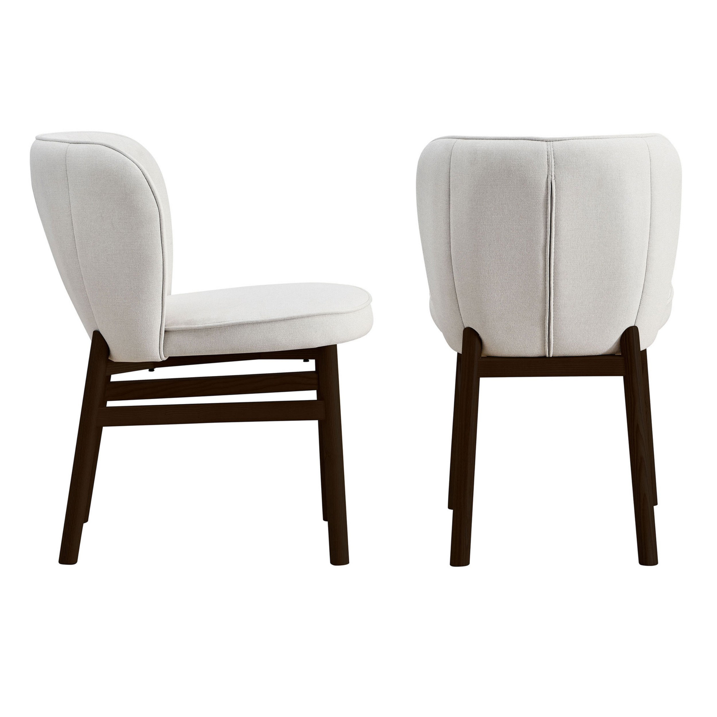 Corrigan Studio® Wooden Frame Upholstered Shell Dining Chair | Wayfair