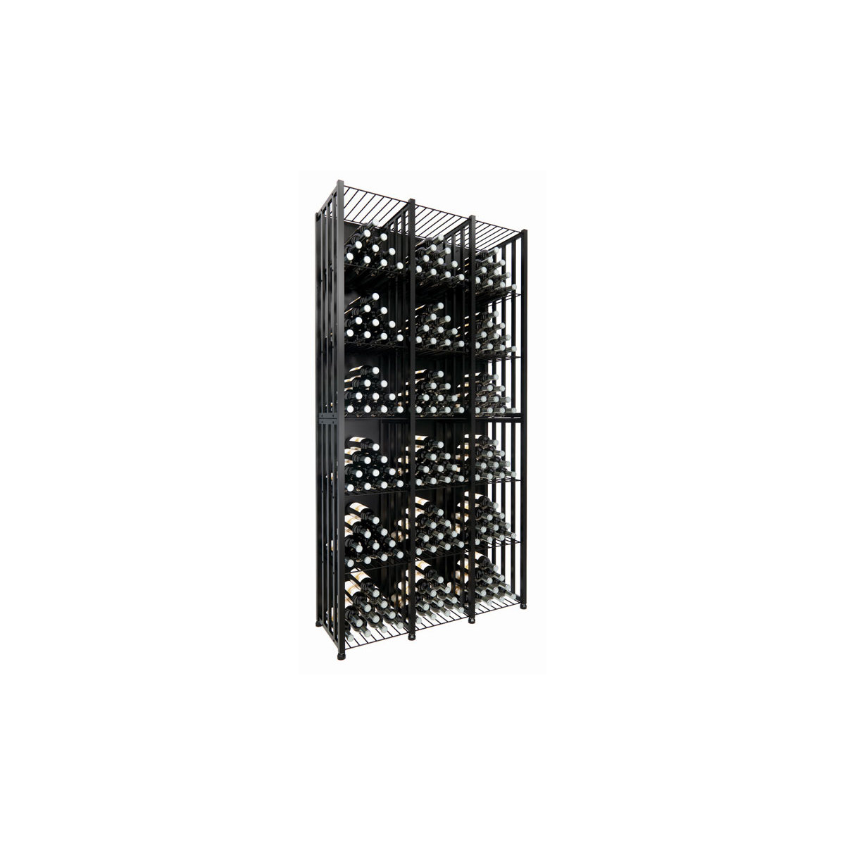 Rebrilliant Honya 288 Bottle Locker Style Floor Wine Bottle Rack in ...