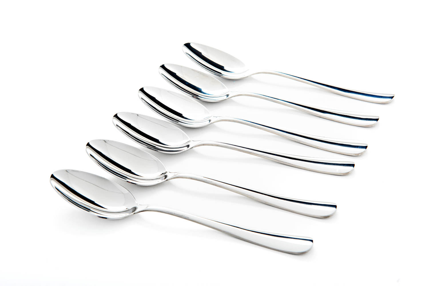 Nicole Miller 6-Pack Stainless Steel Teaspoon Set & Reviews | Wayfair