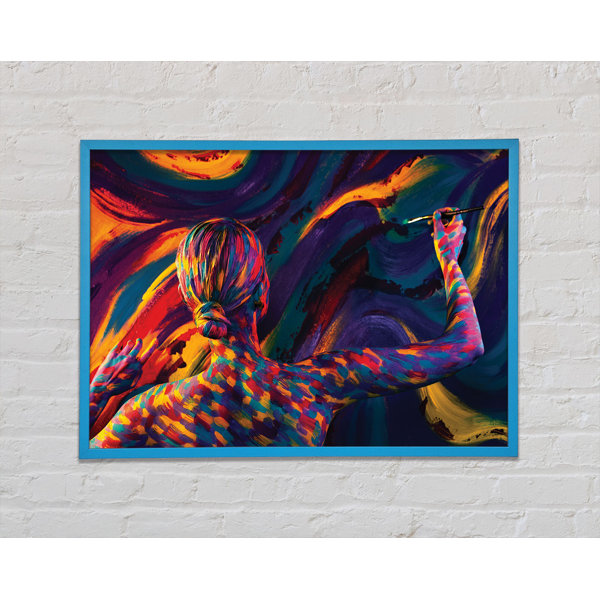 Brayden Studio Body Painter Painting by Unkown - Single Picture Frame ...