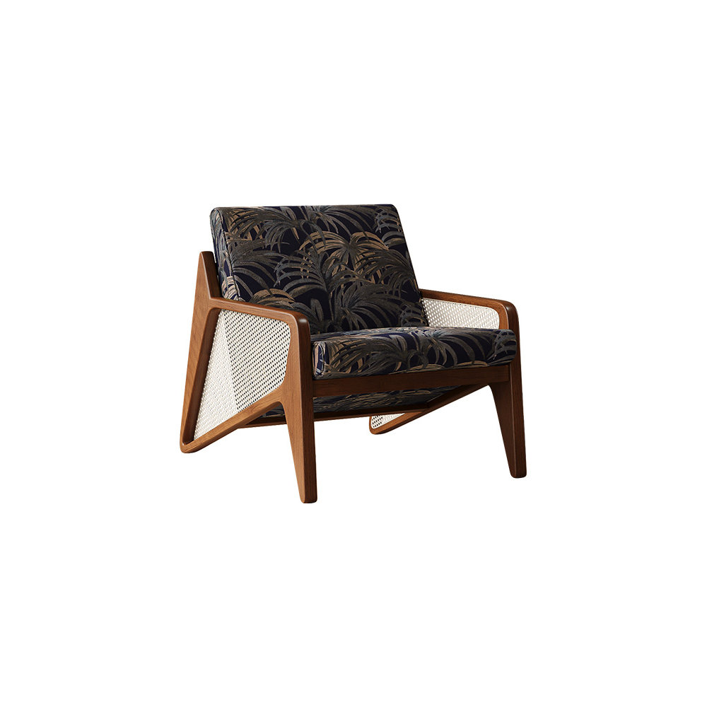 TimberCraft Designs Italian solid wood armchair | Wayfair