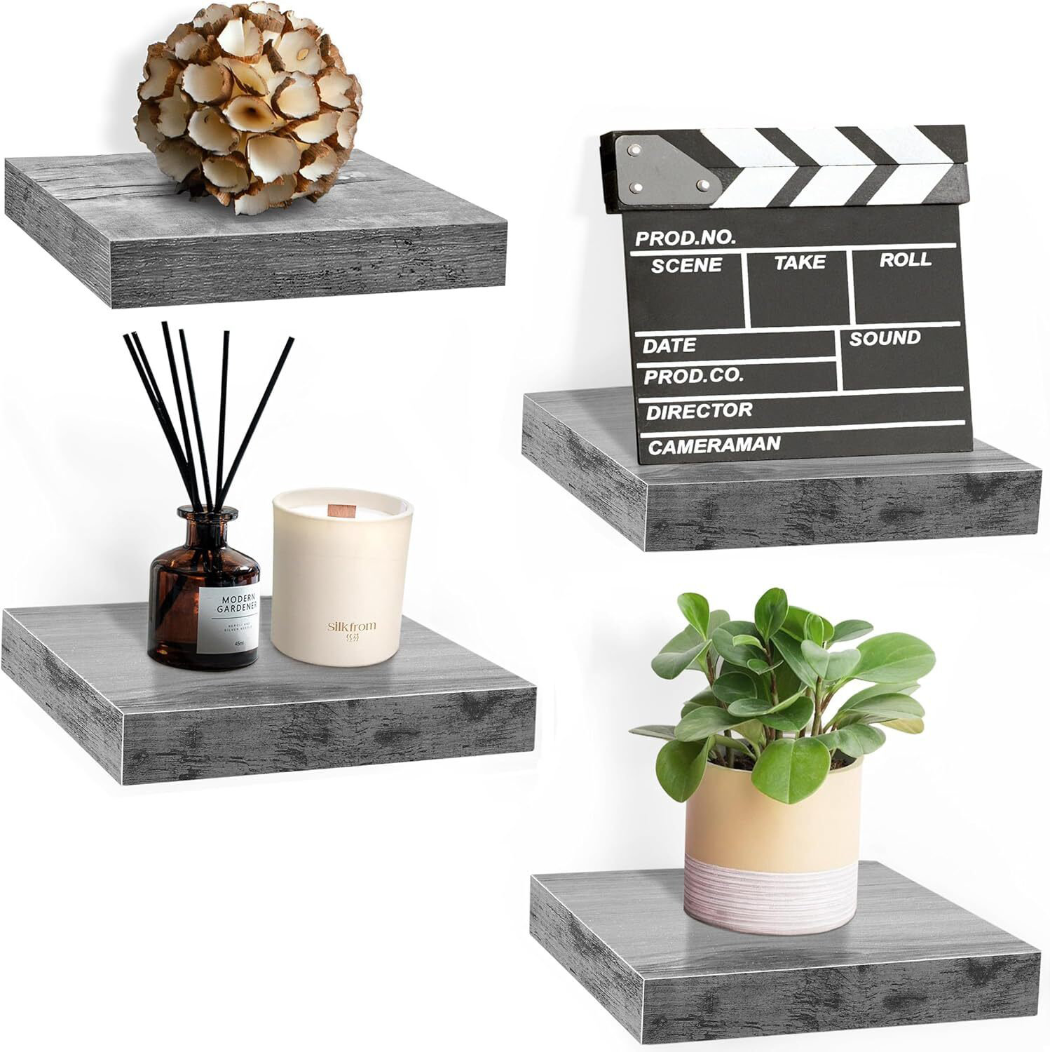 Dakota Fields Square Floating Shelf | Wayfair