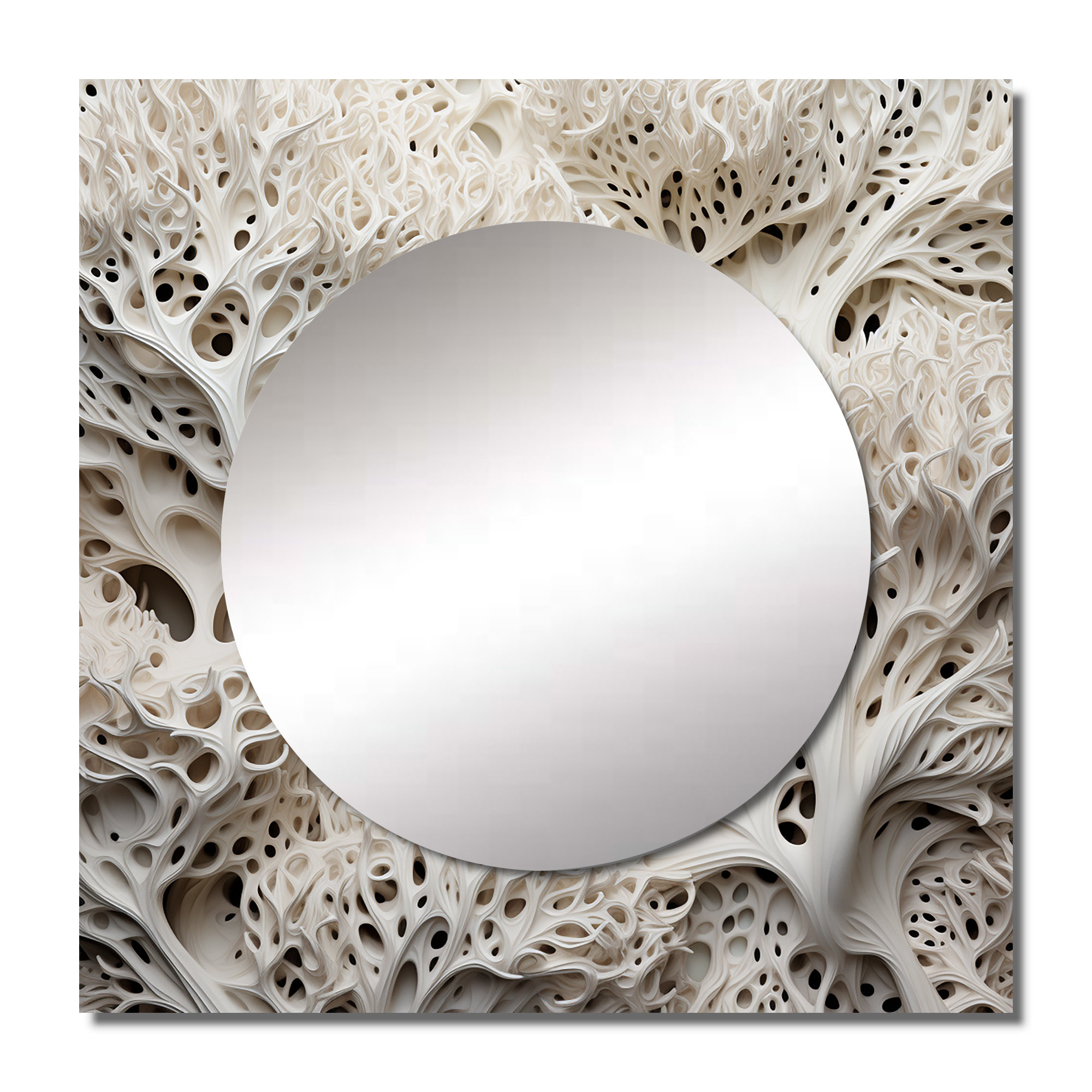 East Urban Home Casim - Under Water Black And White Corals Collage ...