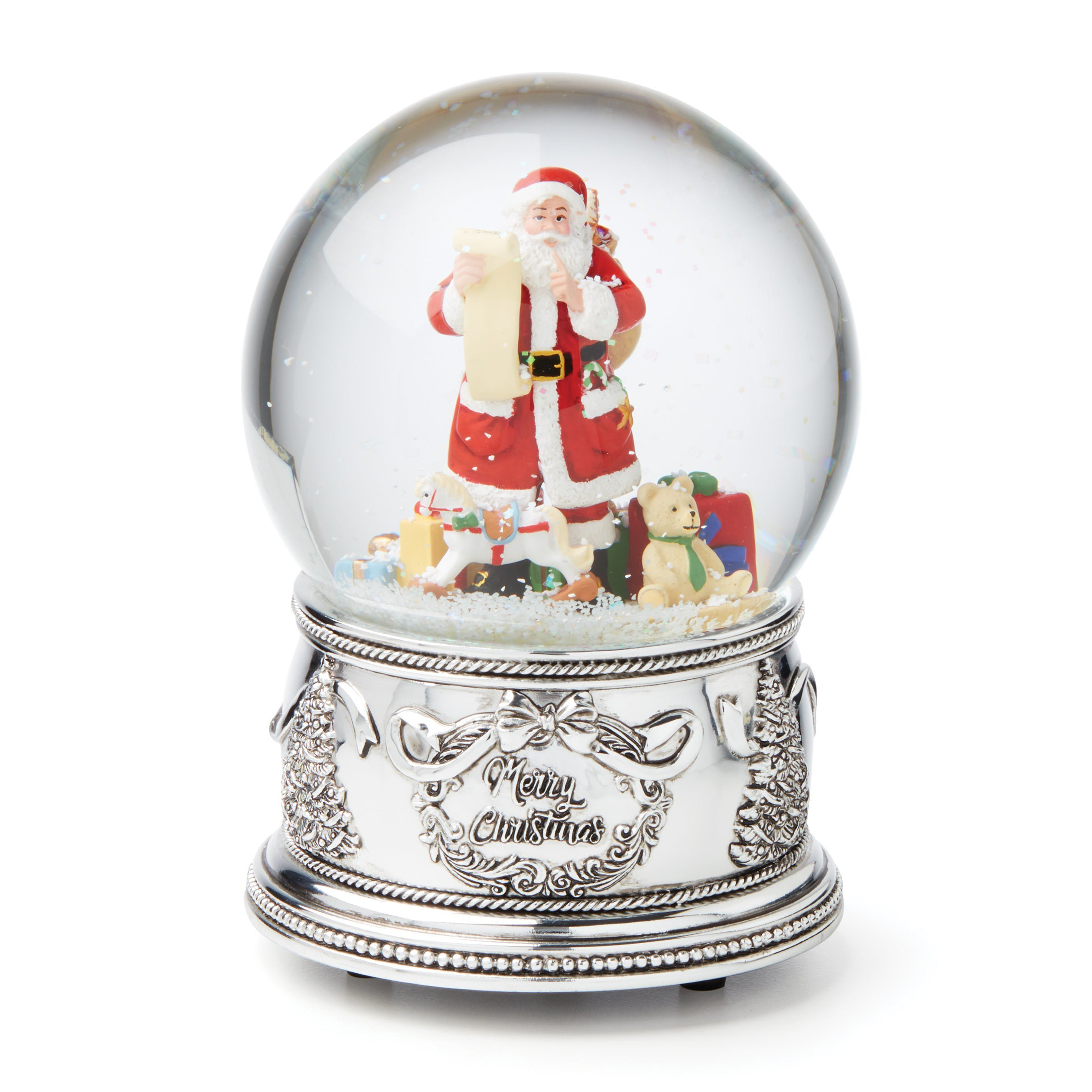 Reed & Barton Winter Traditions Santa Musical Snow Globe - Wayfair Canada