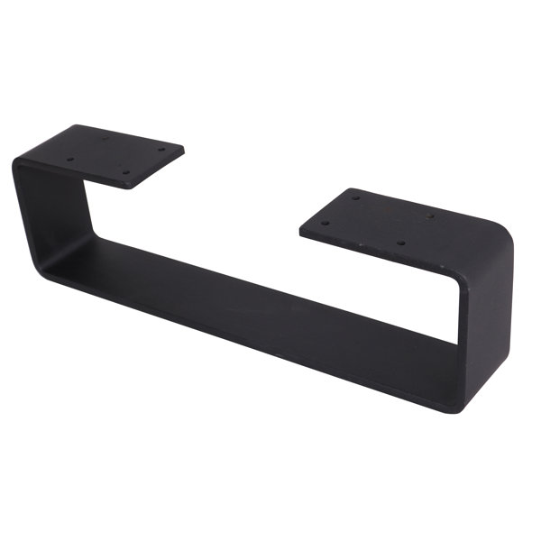 Latitude Run® 2pcs X4"coffee Table Legs,u Shaped Heavy Duty Solid Steel ...