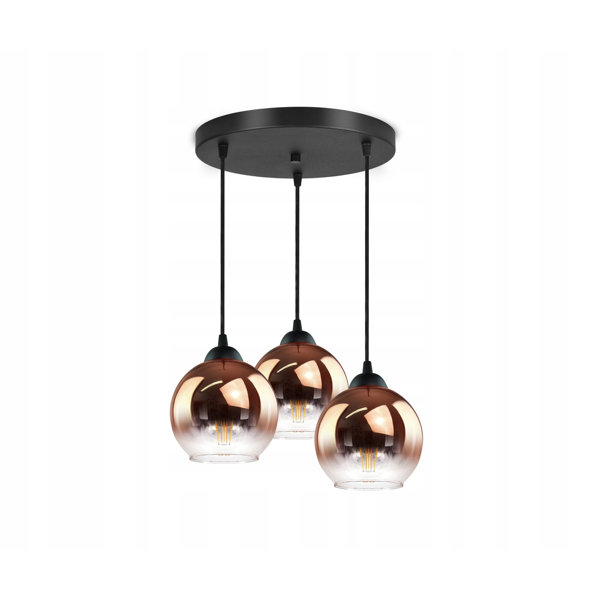 George Oliver Vedder 3-Light Cluster Pendant & Reviews | Wayfair.ie