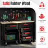 WFX Utility™ 6pcs Garage Cabinets And Storage System Set With Pegboard ...