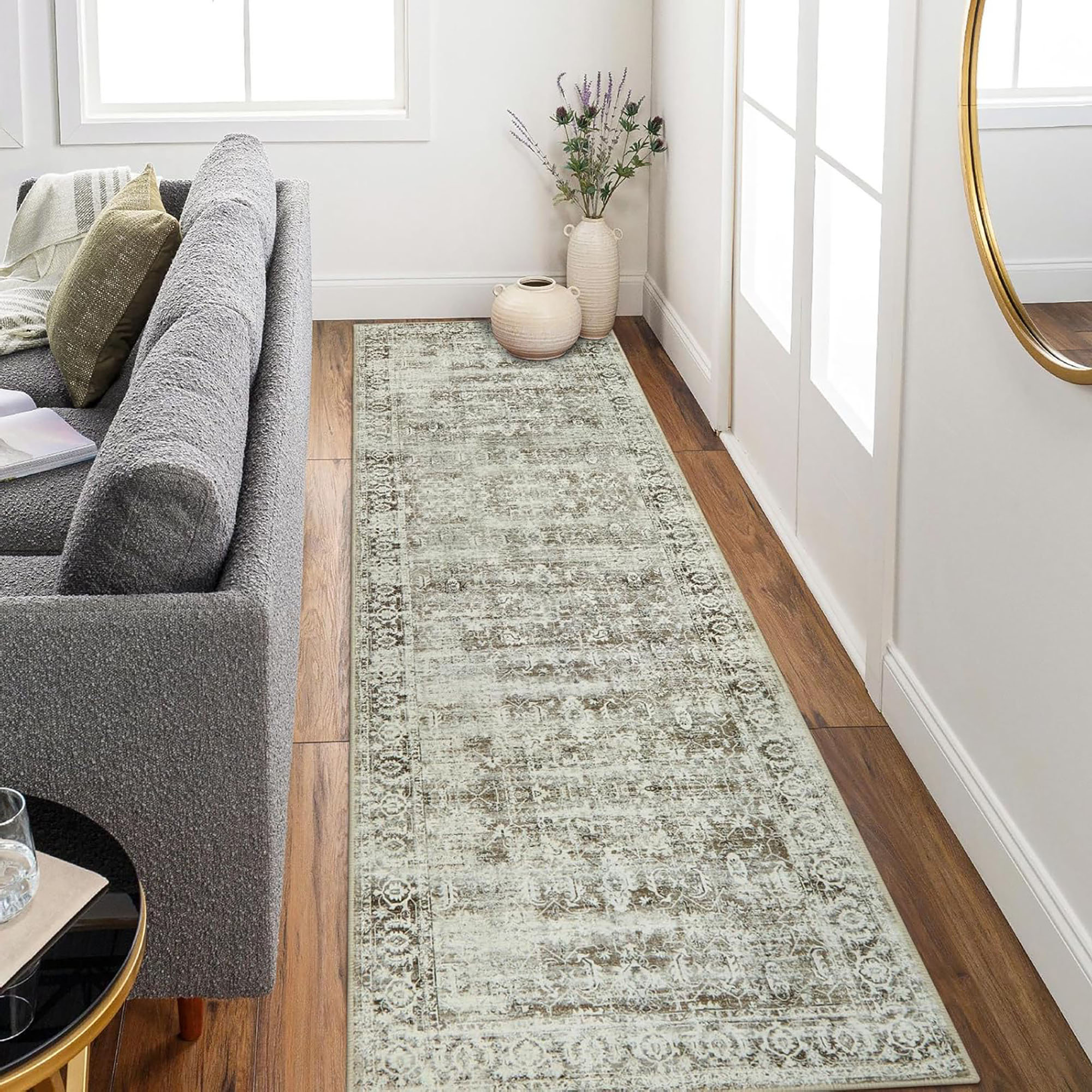 Bungalow Rose Odea Washable Entryway Rugs Indoor Non Slip,Entrance ...