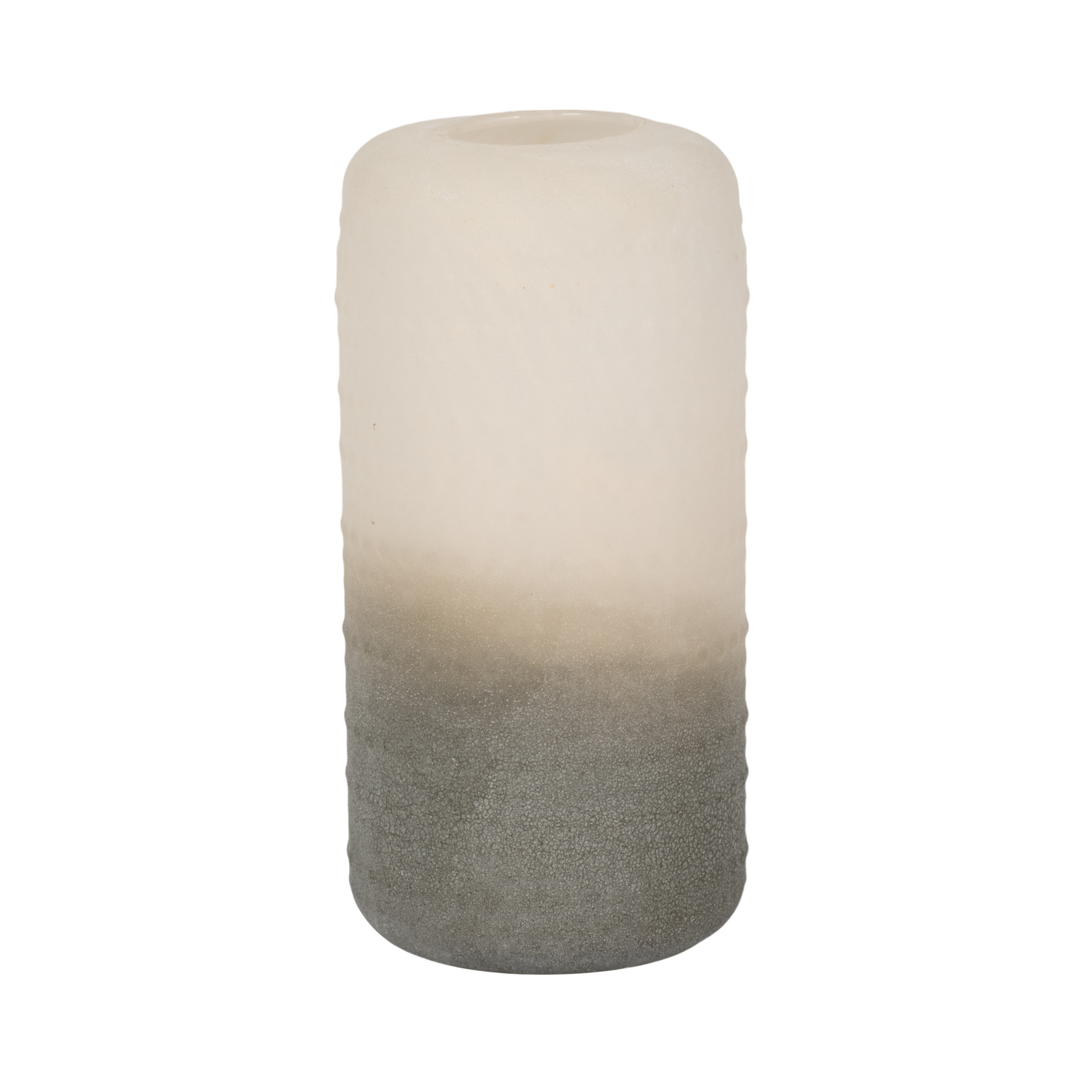 Wrought Studio™ 11-inch Textured 2-tone Glass Vase, Exquisite Glass ...