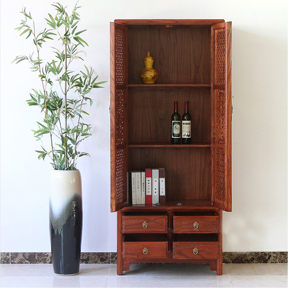 Parttlion New Chinese style classical bookcase shelve | Wayfair