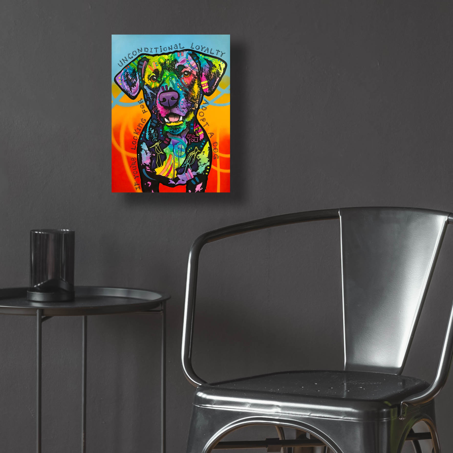 Hokku Designs 'Unconditional Loyalty' by Dean Russo Studios, Acrylic ...