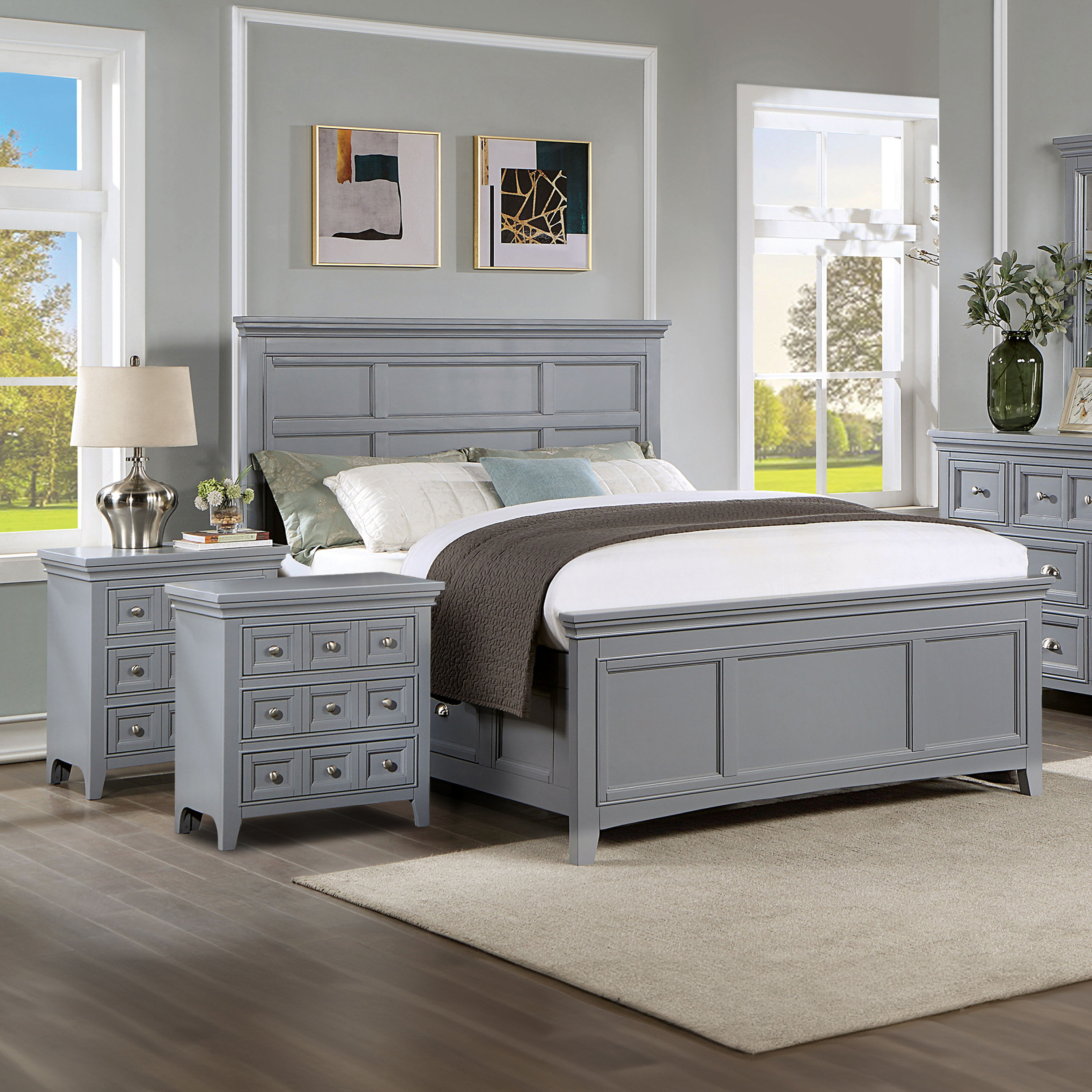Charlton Home® Genesha 3 Piece Bedroom Set | Wayfair