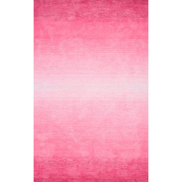 SAMPLE - Maisie Ombre Hand-Tufted Pink Area Rug & Reviews | Birch Lane