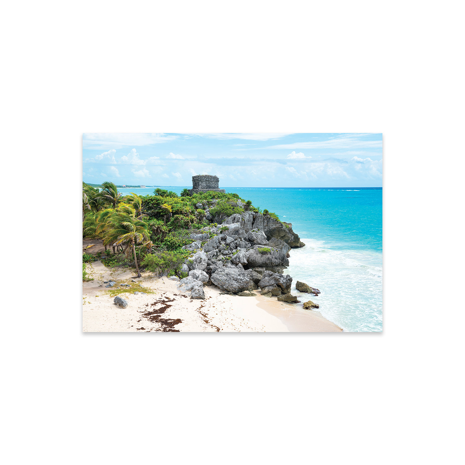 Highland Dunes Tulum Ruins Print On Acrylic Glass - Wayfair Canada