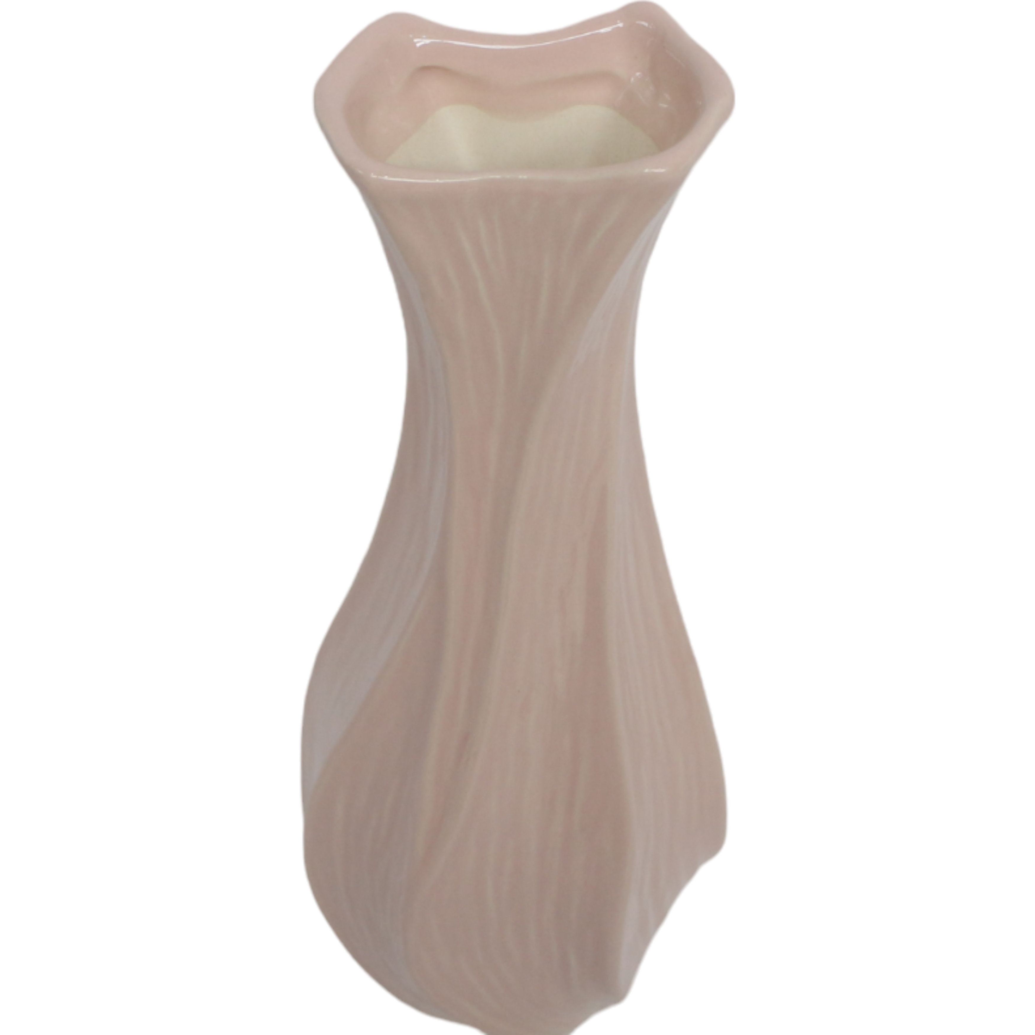 Wrought Studio™ 12" Menahem Small Pink Vase | Wayfair