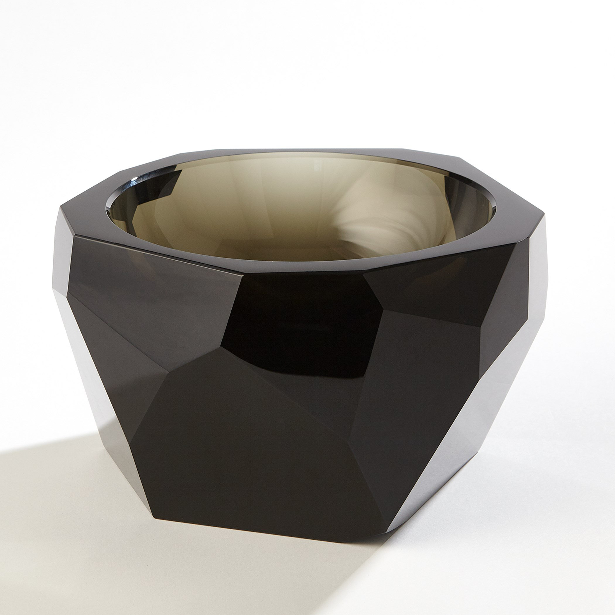 Global Views Multi Facet Crystal Bowl | Perigold