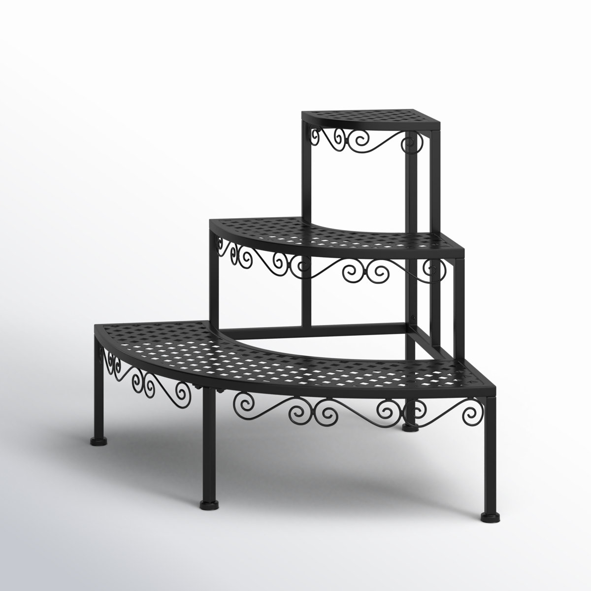 Lark Manor™ Shelly Triangular Corner Plant Stand & Reviews | Wayfair