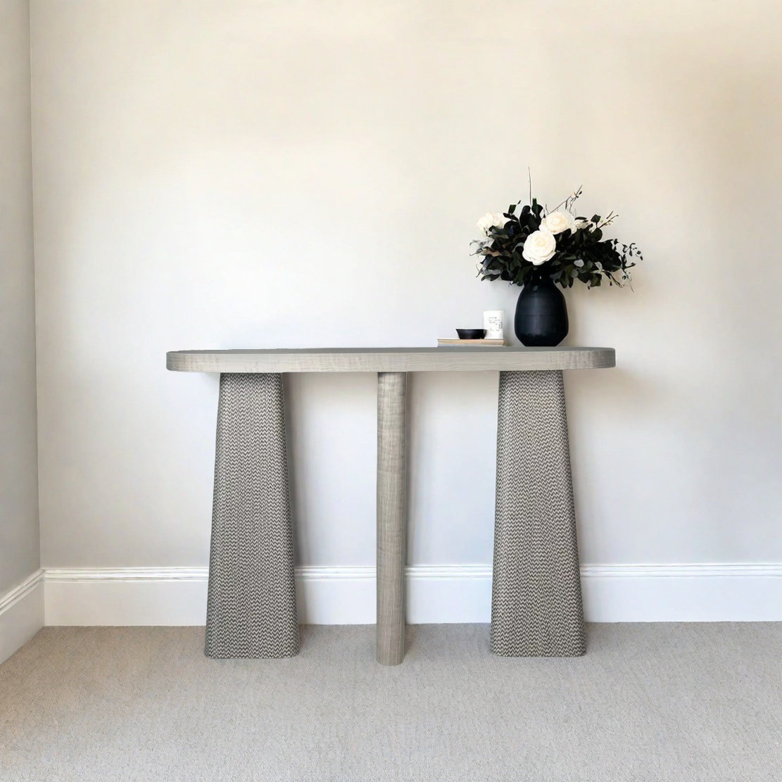 Orren Ellis Modern Minimalist Art Console Table | Wayfair