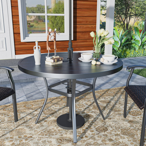 Round Patio Dining Tables You'll Love - Wayfair Canada