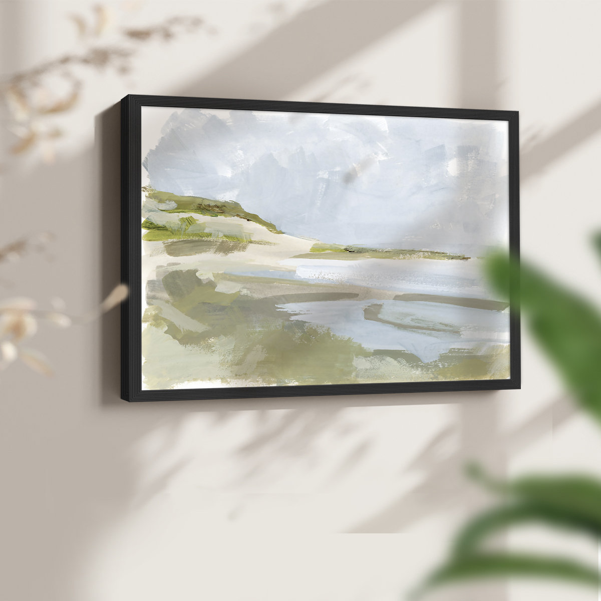 Wrought Studio™ Sea Cove Impression II -Framed Print - Restickable ...