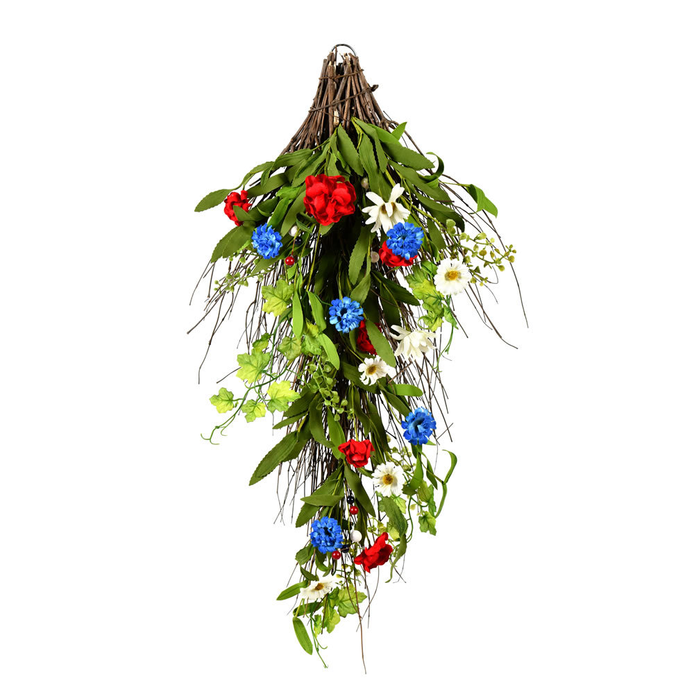 August Grove® Artificial Mixed Floral Swag | Wayfair