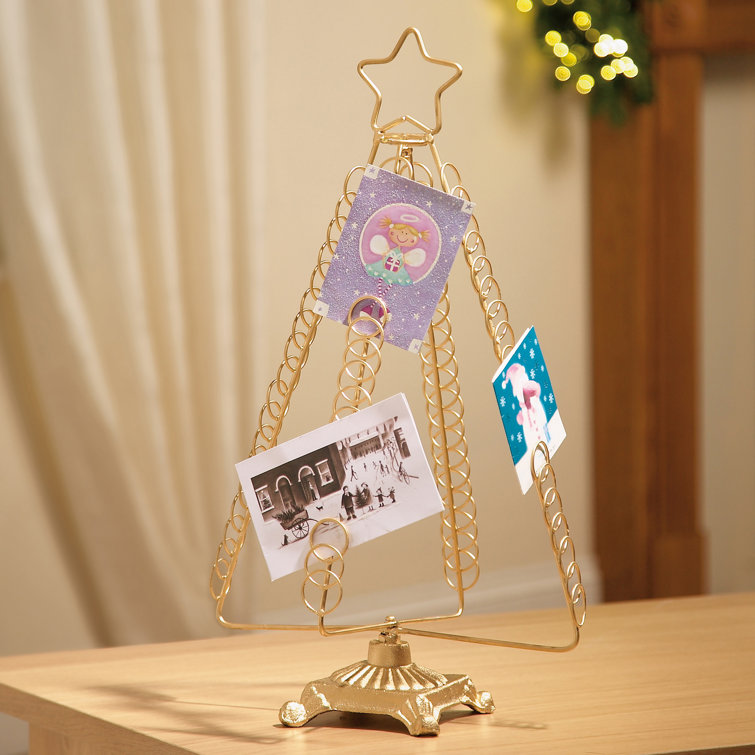 The Seasonal Aisle Metal Card Holder | Wayfair.co.uk