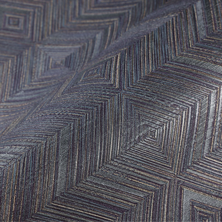 Walloro Geometric Roll | Wayfair