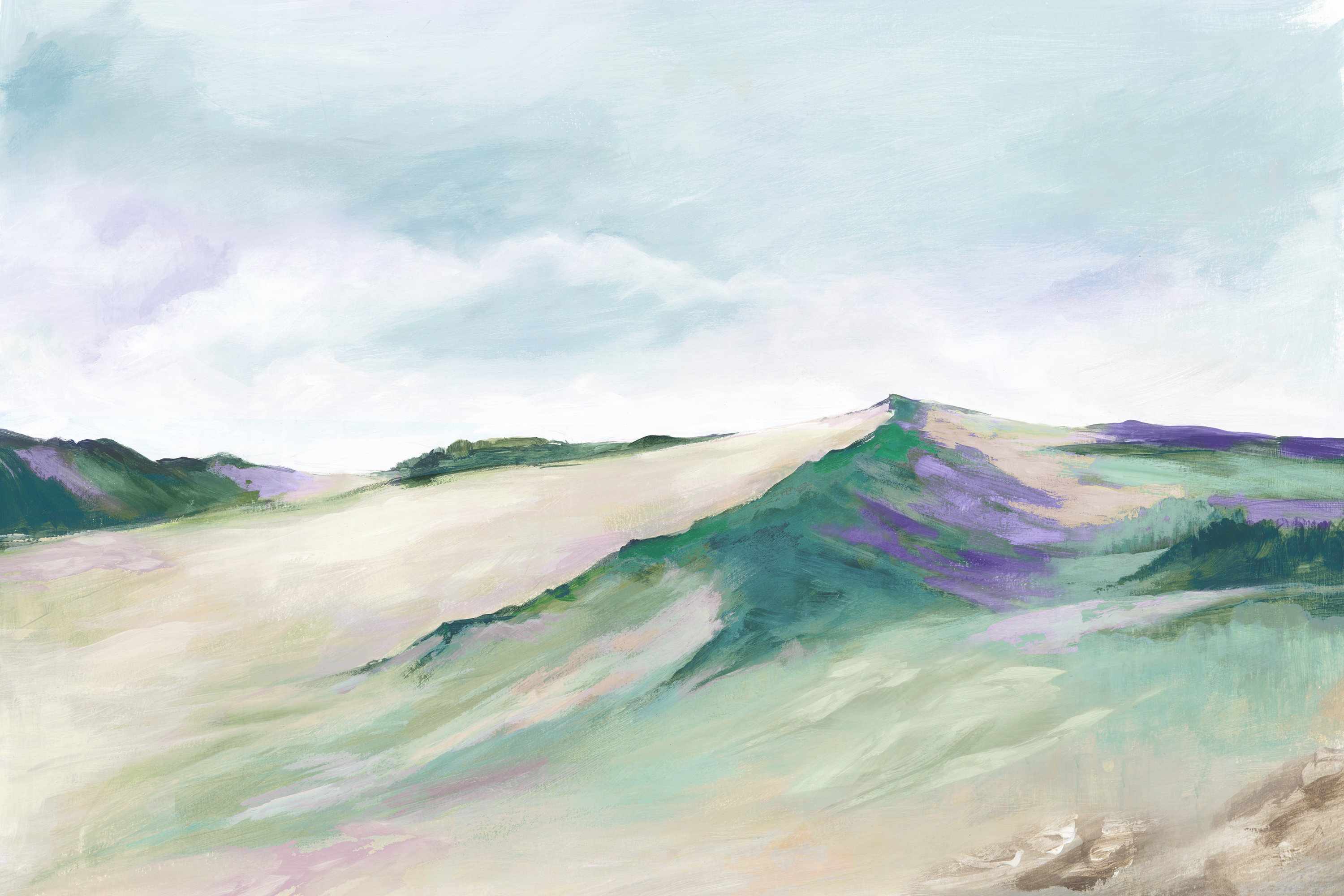 Millwood Pines Hues Of Indgio I by Luna Mavis | Wayfair