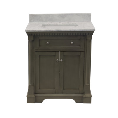 Three Posts™ Fossen 30'' Single Bathroom Vanity with Top & Reviews ...