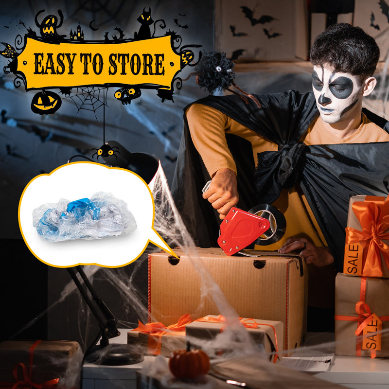 The Holiday Aisle® 106 In. Halloween Ufo Inflatable Yard Decoration ...