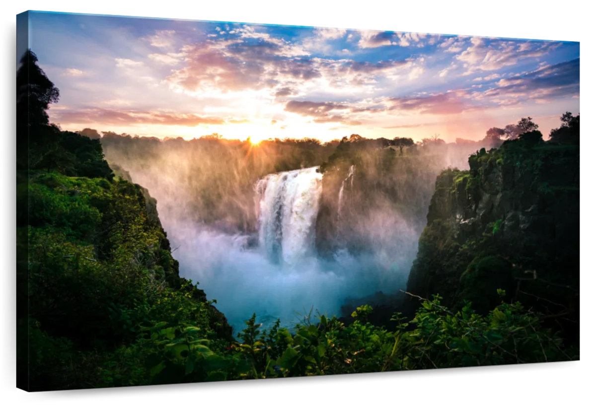Millwood Pines Alvord Wispy Victoria Falls | Wayfair