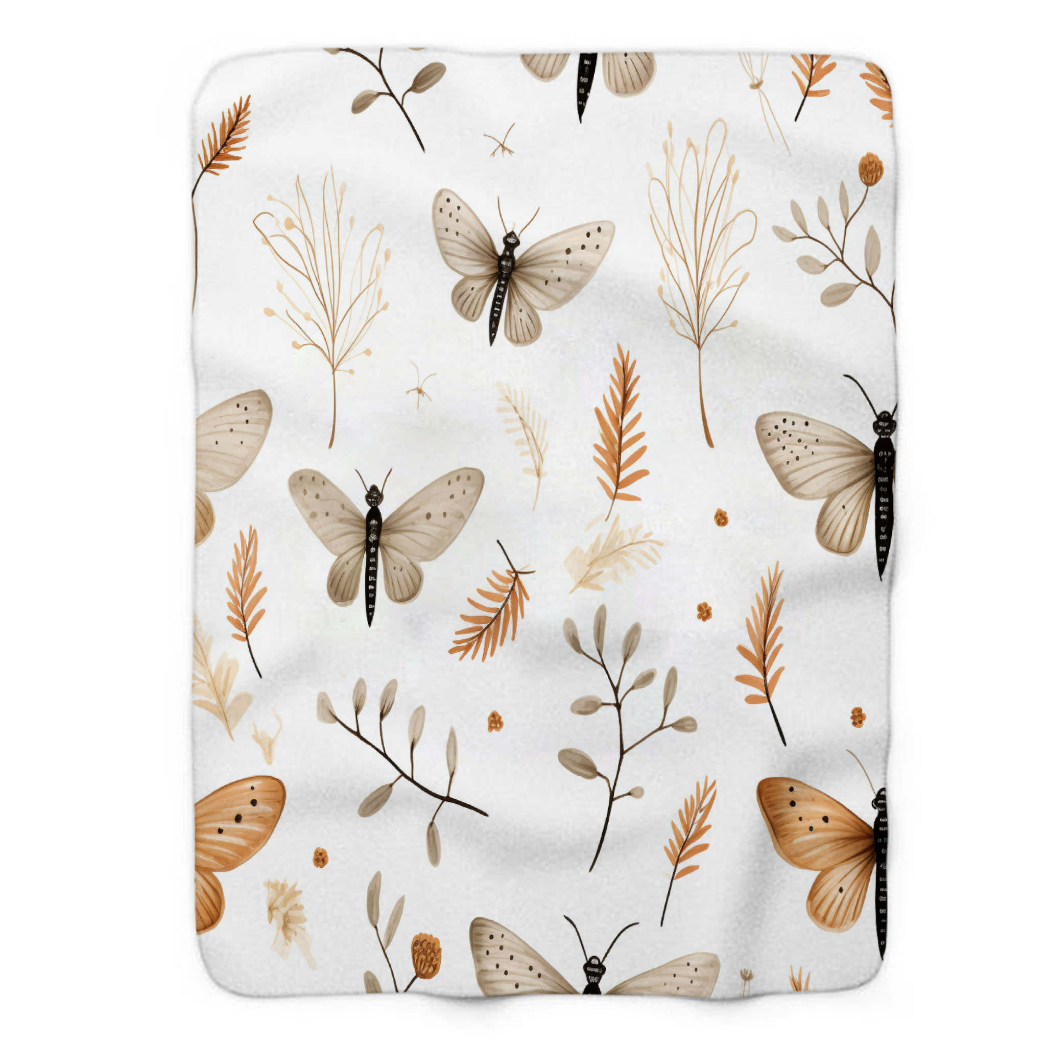 MentionedYou Gentle Flutter - 1 Piece Premium Sherpa Blanket | Wayfair