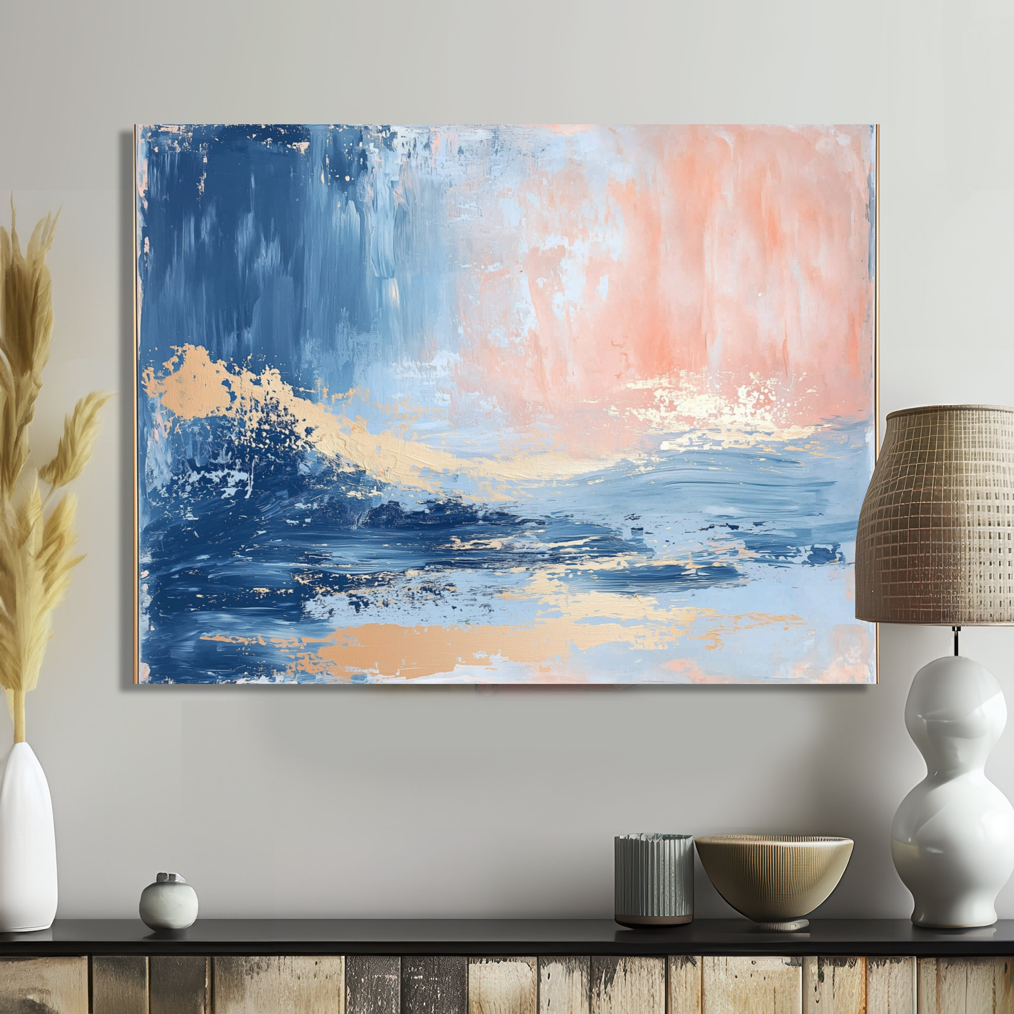 Ivy Bronx Parallel Beach Of Abstract Coastal Landscape III - Abstract ...