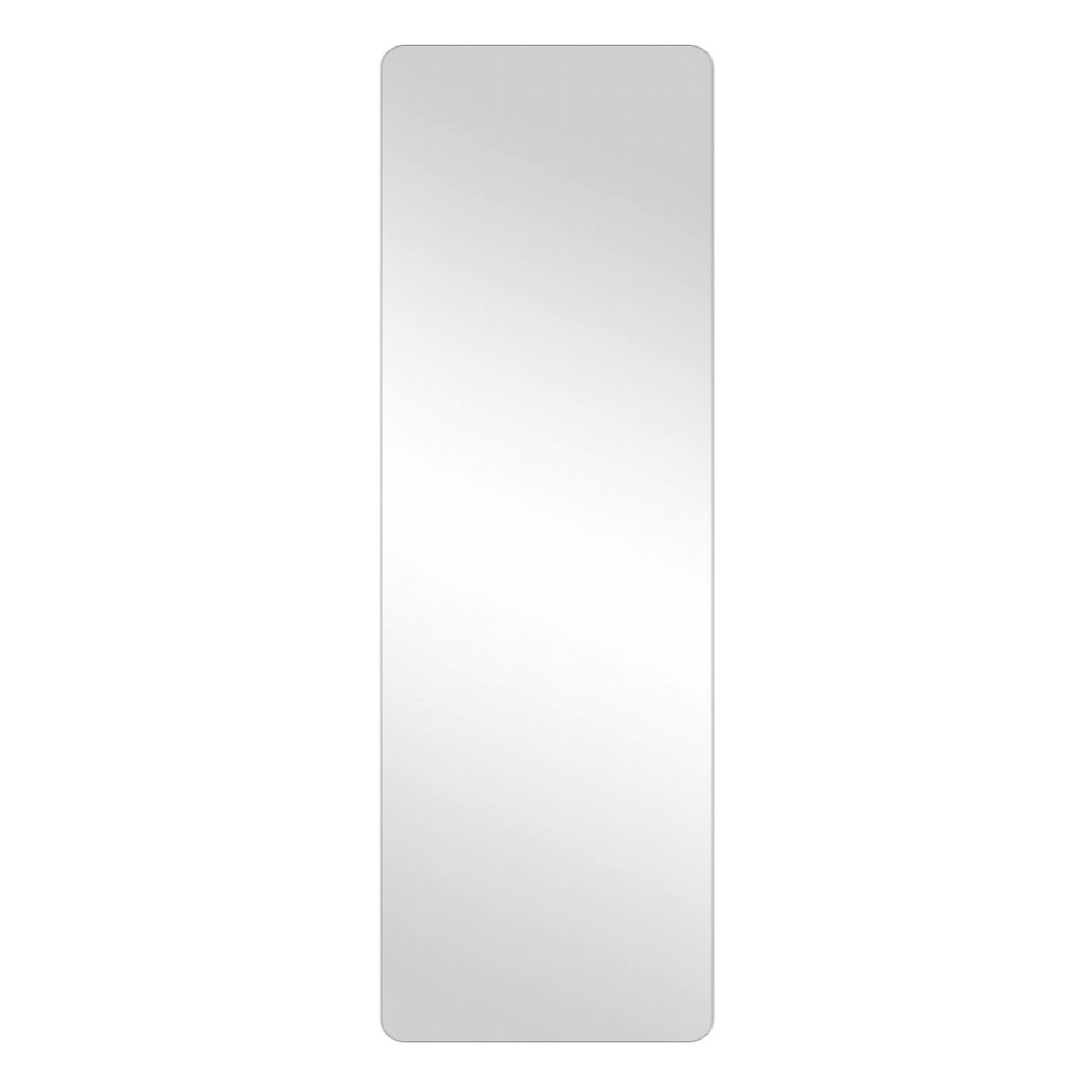 Latitude Run® Full Body Round Corner Mirror For Living Room Bedroom ...