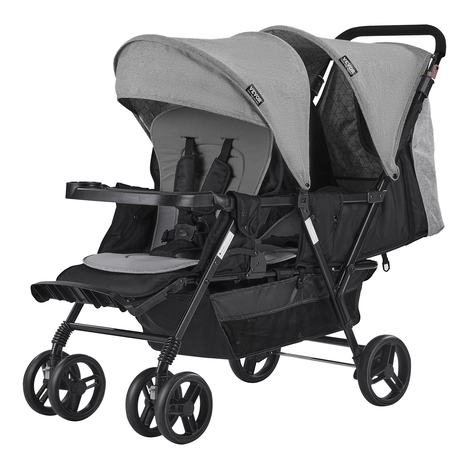 Stellweilan Tessberg Double Stroller Foldable Lightweight Twin Tandem ...