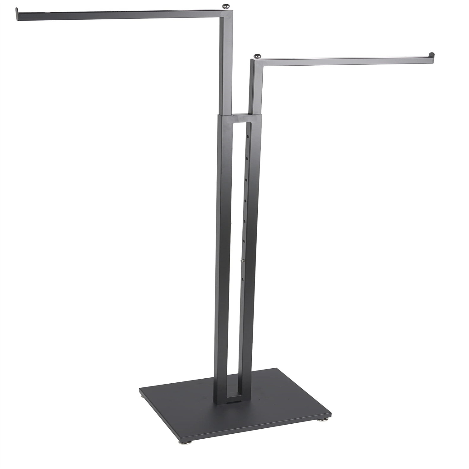 Rebrilliant Adjustable Two-Way Retail Clothing Rack With Sturdy ...