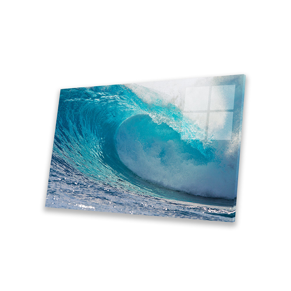 Dovecove Plunging Waves II Sout Pacific Ocean Tahiti French Polynesia ...