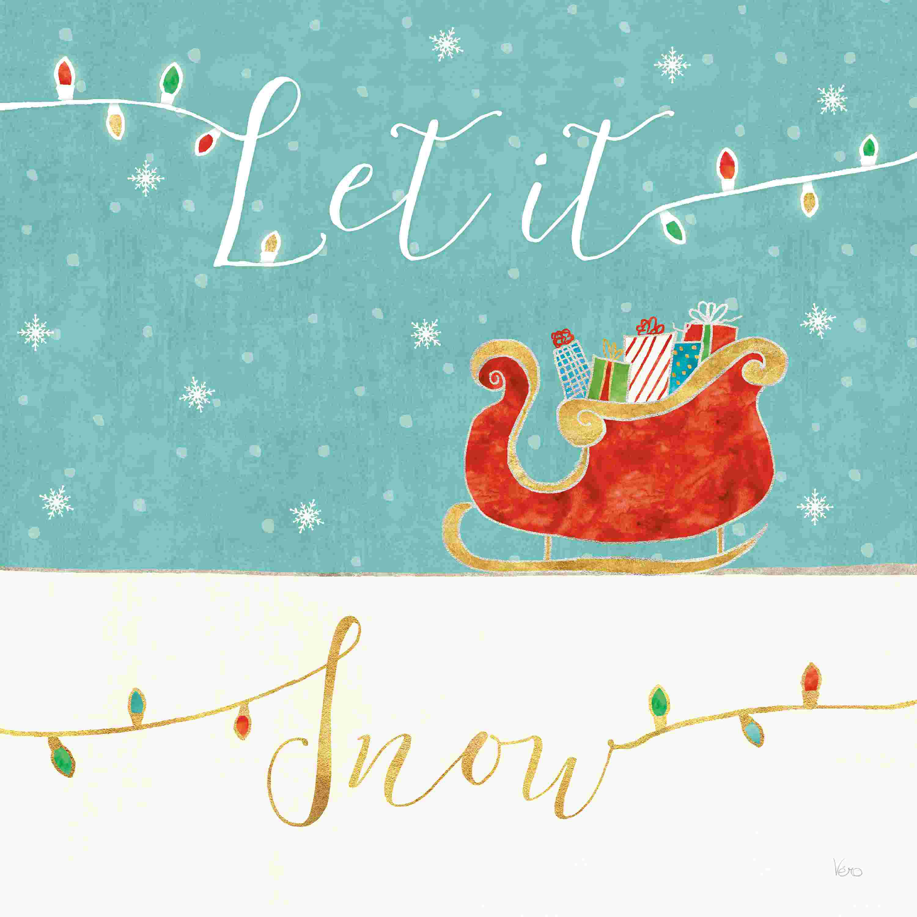 The Holiday Aisle® Underlined Christmas IV | Wayfair