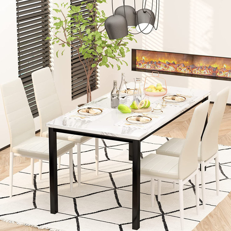 Latitude Run® 5 - Piece Dining Set & Reviews | Wayfair