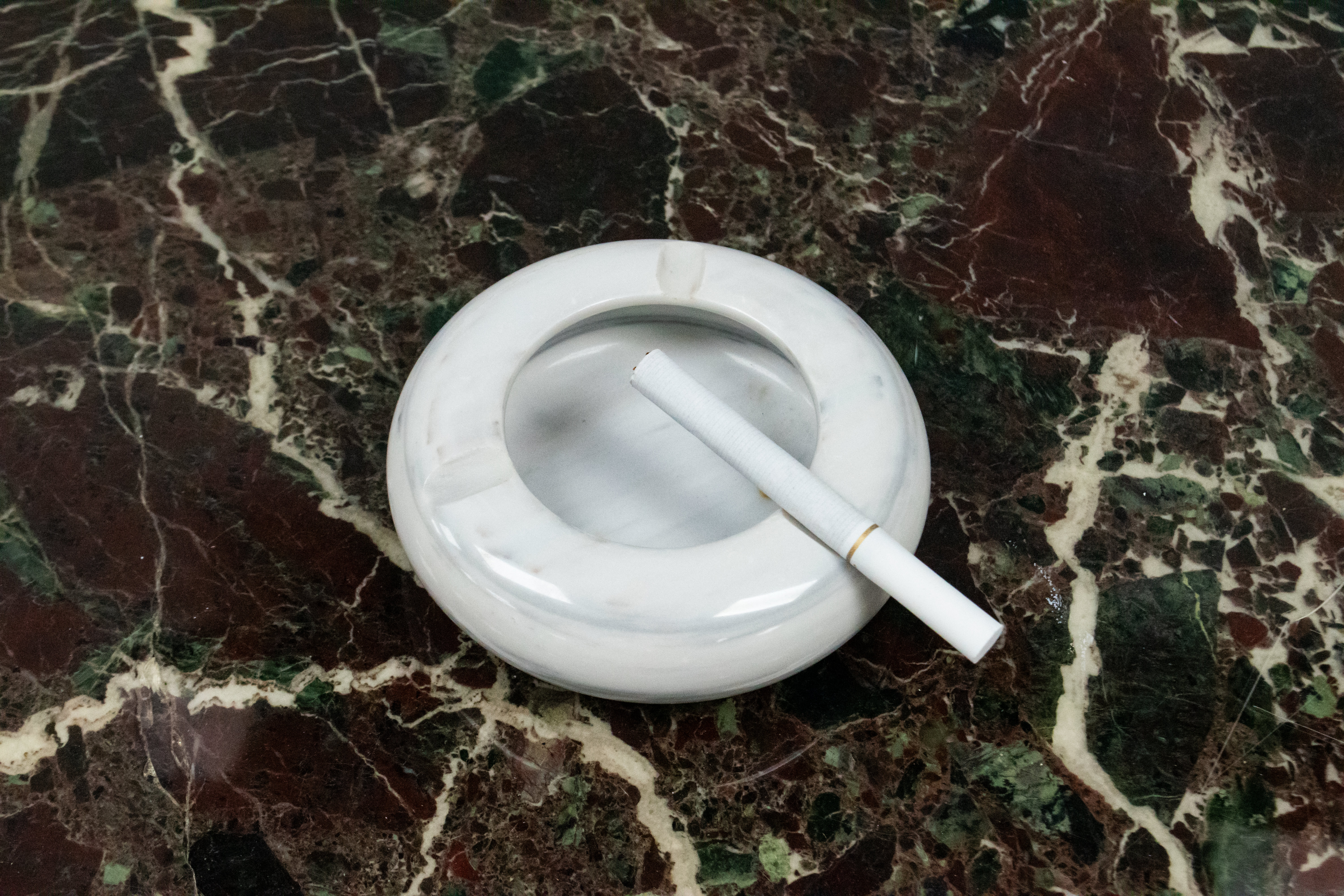 Wrought Studio™ Polished Badal Grey Marble Ash Tray 4 Style for Cigar ...