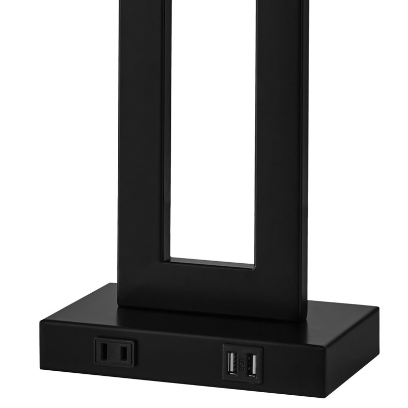 Ebern Designs Leanore Metal USB Table Lamp & Reviews | Wayfair