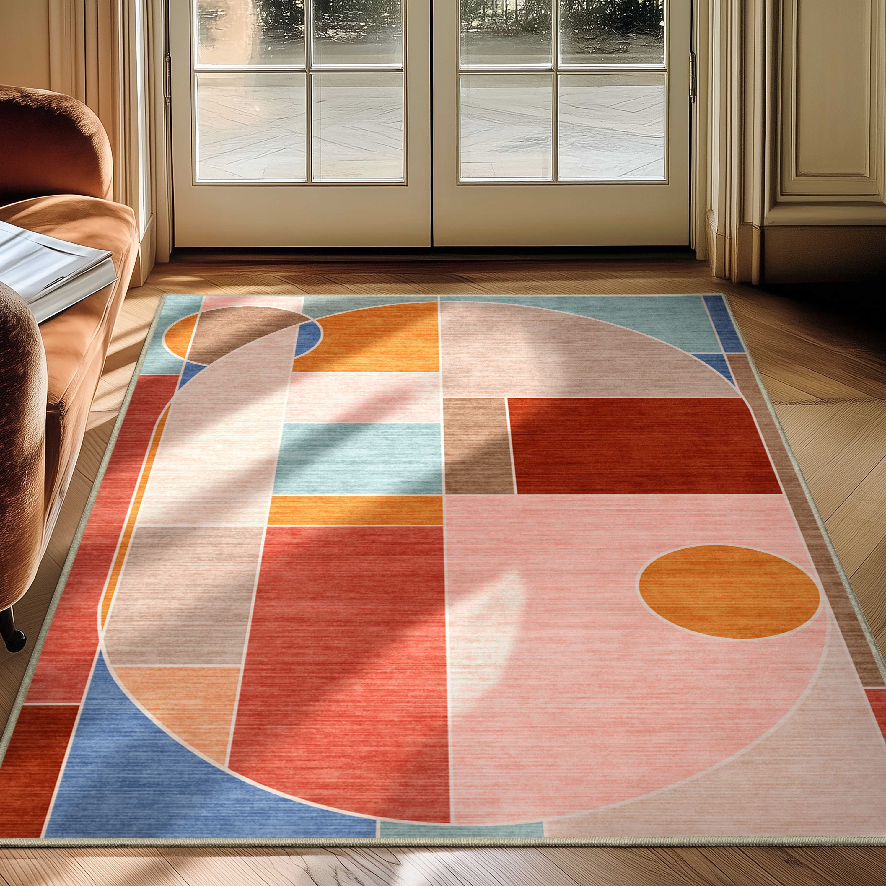 Well Woven Apollo Essence Modern Geometric Area Rug | Wayfair
