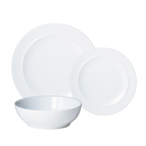 Denby White by Denby 4 Pc Dinnerware Set & Reviews | Wayfair