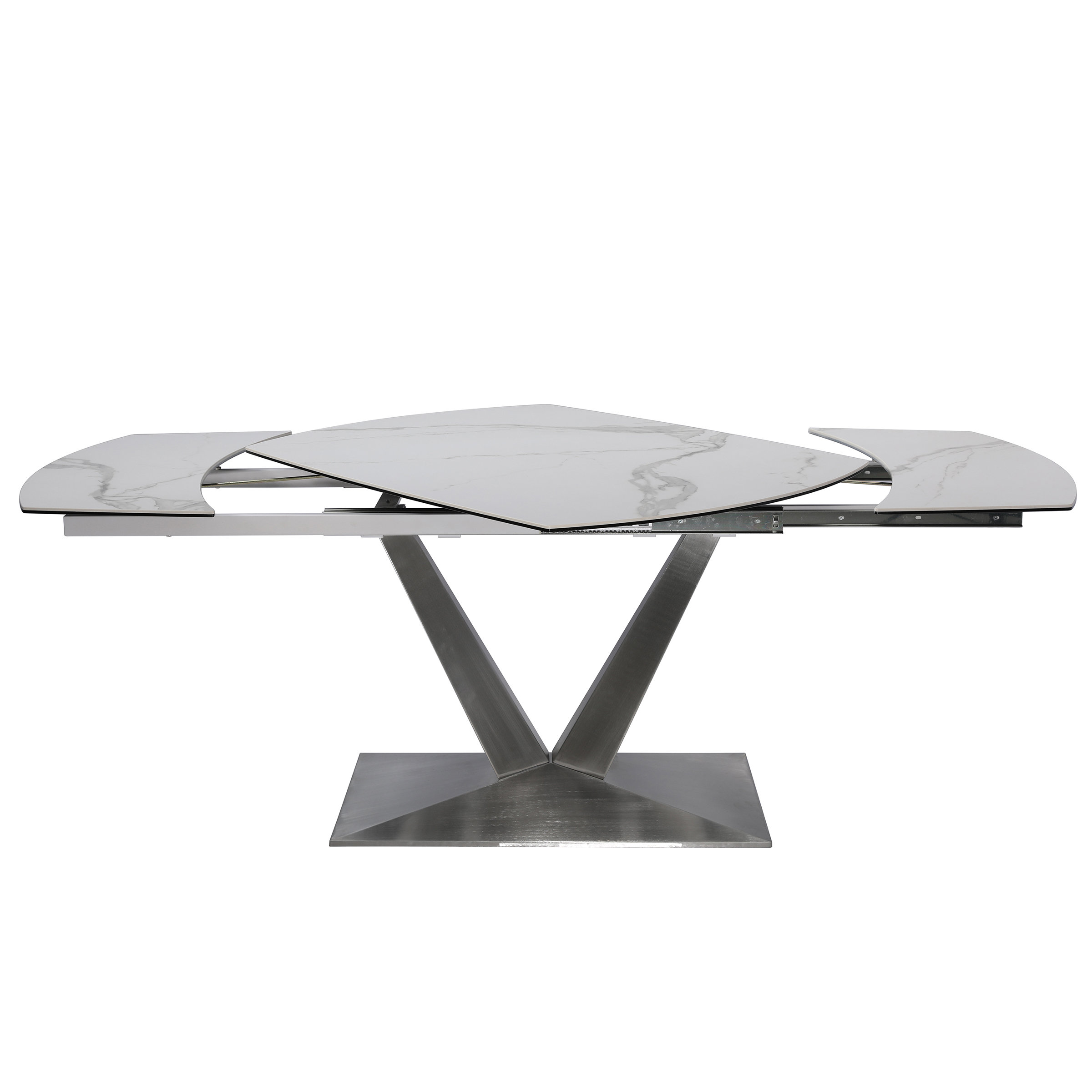 Orren Ellis Cranmer 48" Solid Wood Trestle Dining Table - Wayfair Canada