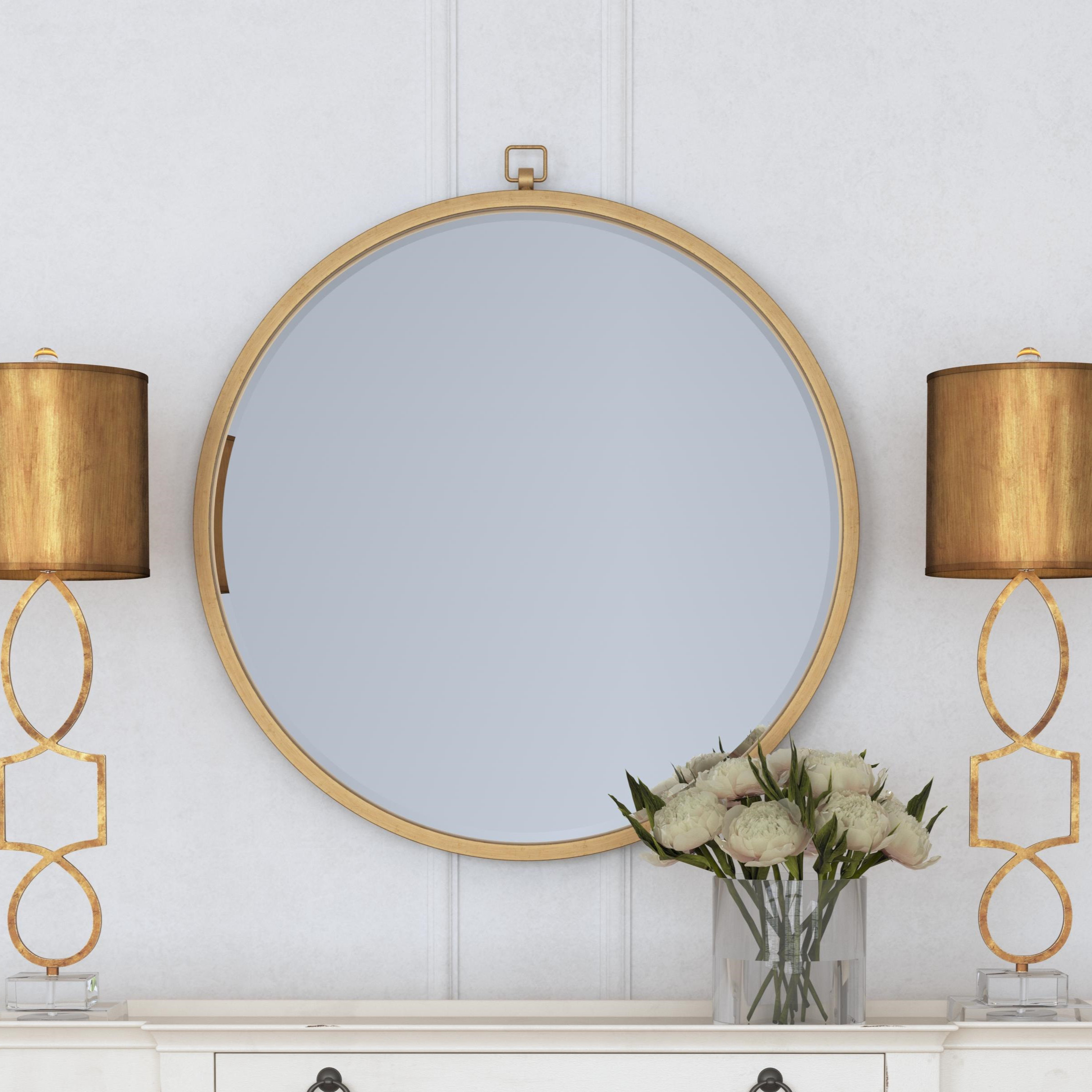 Everly Quinn Accent Mirror & Reviews | Wayfair