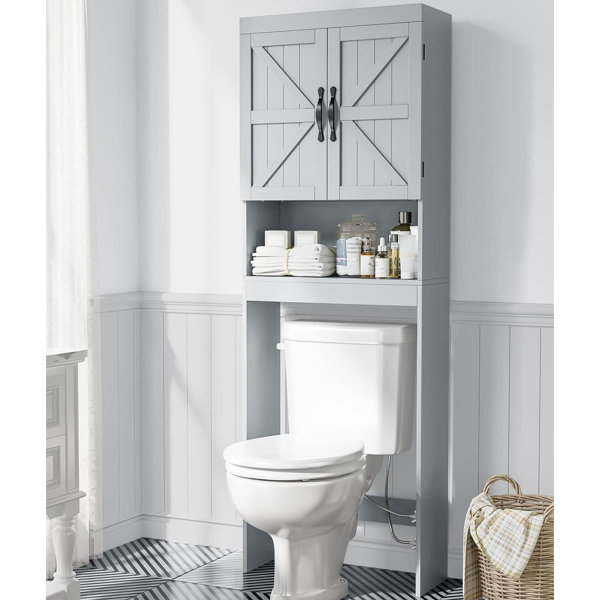 Gracie Oaks Mattear Freestanding Over-the-Toilet Storage | Wayfair