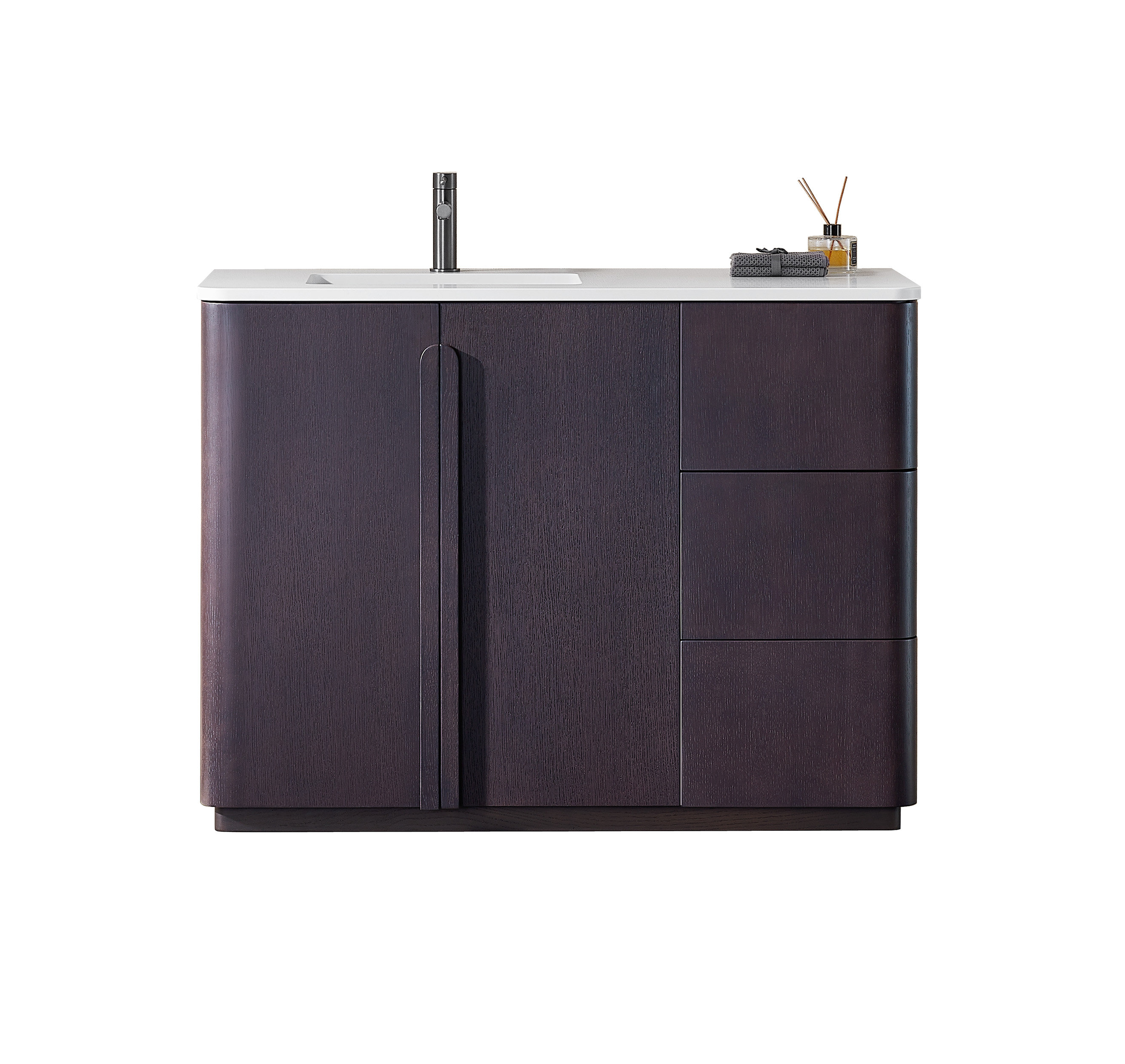 Joss & Main Greely 48" Single Sink Bathroom Vanity with Quartz Top ...